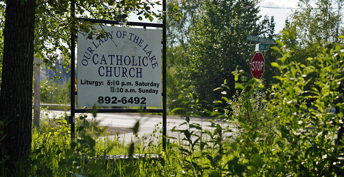 The North Star Catholic / Our Lady of the Lake sign (WEB) - The North ...